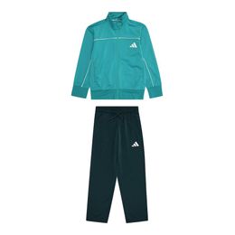 adidas Sportswear Trainingsanzug Jungen Größe 128 türkis / petrol