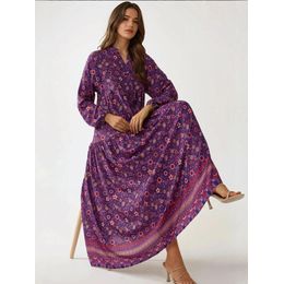 Hiccup Shirt Dress female Purple size XL
