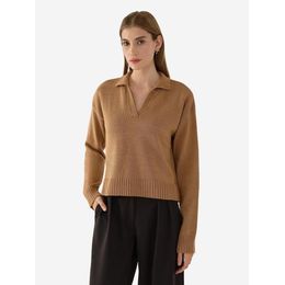 Hiccup Pullover Damen Größe S/L braun