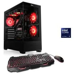 CSL Gaming-PC "AeroVision V24351", schwarz, Microsoft Windows 11 Home (64 Bit), 32 GB RAM 1.000 GB SSD, Desktop-PCs