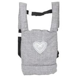 Bayer Chic 2000 Puppen Bauchtrage CHIC2000 "Sternchen", grau (jeans grau), Puppenausstattungen, KinderB:31cm H:3cm T:31cm, Polyester, B:31cm H:3cm T:31cm