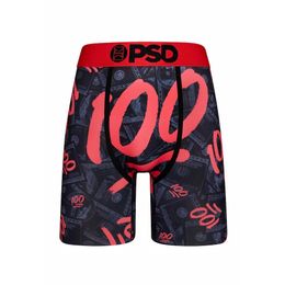 PSD Boxershorts 'All 100' Herren Größe XL rot / hellrot / schwarz