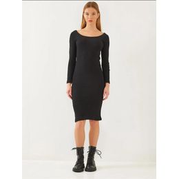 Bianco Lucci Kleid Damen Größe 40 schwarz Winterkleid