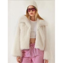 Bianco Lucci Jacke Damen Größe L wollweiß