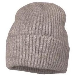 Strickmütze CAPO, Damen, taupe, Strick, Materialmix, casual, Mützen, Dezente Melange-Töne, Grobstrick