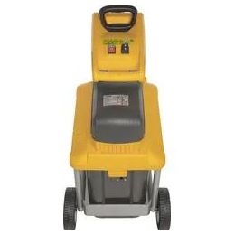 Leisehäcksler Stiga GARDEN "Bio Silent 2500", gelb, 4cm, Häcksler, 2500 W, leise Walzentechnik, mit Stopfer und Rücklauffunktion