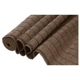Sichtschutzzaunmatten Windhager, braun, H:120cm, Polyethylen, Zaunelemente, langlebiger Kunststoff in gewebter Bastoptik, L: 3 m
