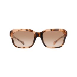 Ralph Lauren Ralph 0RA5312U | Damen-Sonnenbrille | Fassung: Vollrand, Quadratisch, Acetat, Havanna | Glasfarbe: Braun Verlaufend