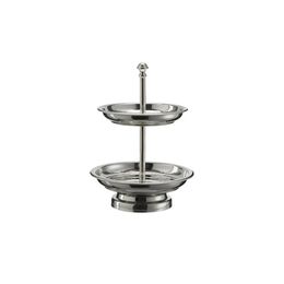 HOME STORY Etagere silber Edelstahl Maße (cm): H: 19 Ø: 13 » Höffner