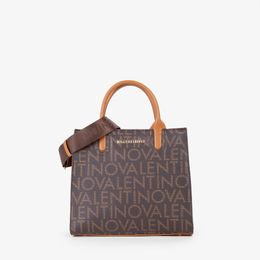 Valentino Handbags Shopper VALENTINO BAGS "REGINA RE", Damen, Gr. B/H/T: 29cm x 26cm x 14cm, moro, naturale, Lederimitat, Taschen