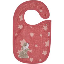 Lätzchen Sterntaler "Druckknopf Hase Hanni", Baby, perlrosa, Baumwolle, Lätzchen, Made in Europe