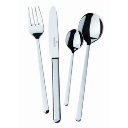 Besteck-Set "Portofino", silber (silberfarben), 24 Stk., Chromnickelstahl 18/10, PICARD & WIELPÜTZ SOLINGEN, Essbesteck-Sets, poliert