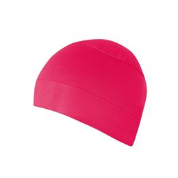Strickmütze TRIGEMA "TRIGEMA Soft-Cap", Herren, Gr. 900, orange (koralle), Baumwollmischung, Mützen