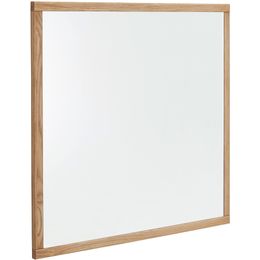 Spiegel MCA LIVING "Araya Spiegel,Flurspiegel,Wandspiegel,Garderobenspiegel,Breite 79 cm", eichenfarben, B:79cm H:79cm T:2cm, Massivholz, Spiegelglas, Spiegel, Rahmen aus Massivholz, FSC-Mix, Made in Europe