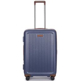 Stratic Hartschalen-Trolley »Merian M, navy« 67 l 4 Rollen Reisekoffer Reisegepäck Aufgabegepäck TSA-Zahlenschloss navy