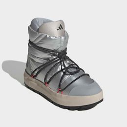Sneaker adidas Sportswear "ADIDAS X MOON BOOT ACE MID", Herren, Gr. 37, matte silber, core schwarz, lucid rot, Synthetik, Textil, Schuhe Sneaker