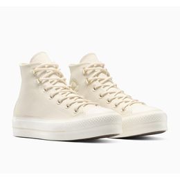 Converse Damen Sneaker "CHUCK TAYLOR ALL STAR LIFT", Gr. 36light dune, light dune, egret, Leder, Schuhe, Winterschuhe, wasserdicht und gef&uuml;ttert
