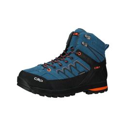 CMP Trekkingschuh »Boots Veloursleder/Textil« Blau/Orange 44 44 Verschluss: Schnürung