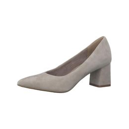Tamaris Pumps &raquo;Pumps Veloursleder&laquo; Ivory 36 36 Verschluss: Schlupfschuh