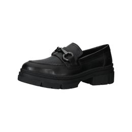 Tamaris Slipper »Slipper Leder« Schwarz 38 38 Verschluss: Schlupfschuh