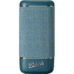 Roberts Radio Bluetooth-Lautsprecher »Beacon 325« Mono (Bluetooth Ladestandsanzeige Lautstärkeregelung MULTIPAIR ) petrol Steuerungstasten am...