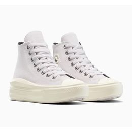 Converse Damen Sneaker "CHUCK TAYLOR ALL STAR MOVE", Gr. 39,5bone cold, egret, schwarz, Leder, Schuhe