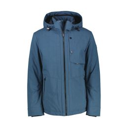 Lerros Outdoorjacke »Herren Struktur-Blouson in Übergrößen« mit Kapuze Wasser- und windabweisend STORM BLUE 6XL 6XL Taschen mit wärmendem Futter