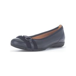 Gabor Ballerina »Ballerinas Nappaleder« Dunkelblau 42,5 42,5 Verschluss: Schlupfschuh