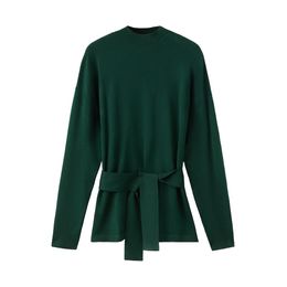 Mango Pullover 'VIEIRI' Damen Größe L dunkelgrün