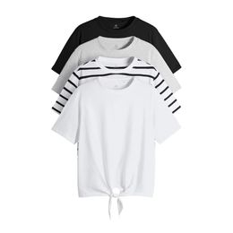 The Set Shirt female Grey, Black, White size S