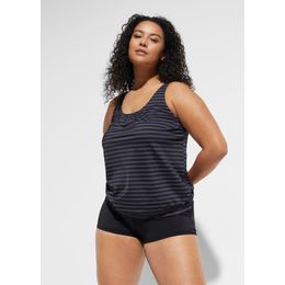 bonprix Oversize-Tankini (2-tlg. Set), schwarz