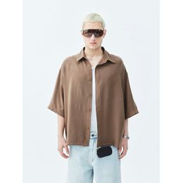 Vamos Clo Button Up Shirt male Brown size M
