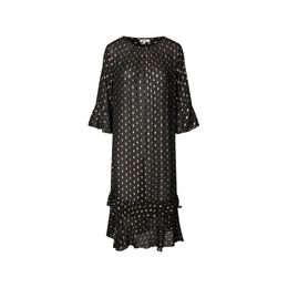 Masai Kleid Damen Gr&ouml;&szlig;e 44 gold / schwarz Winterkleid