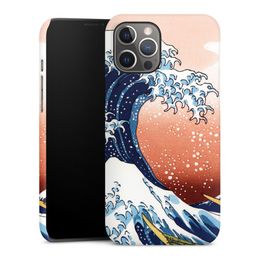 DeinDesign iPhone 12 Pro Max Handy Premium Case Smartphone Handyh&uuml;lle Schutzh&uuml;lle matt Japan Die Gro&szlig;e Welle Vor Kanagawa Art Premium Case