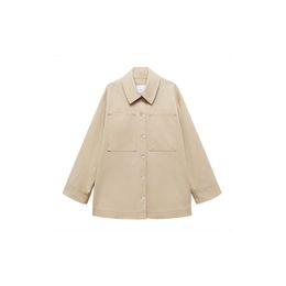 Mango Jacke Damen Größe M beige