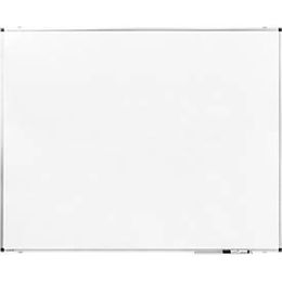 Legamaster Whiteboard PREMIUM, Hoch-/Querformat, Stahl weiß lackiert + Aluminiumrahmen, magnethaftend, Ablageschale + Zubehör, B 1500 x H 1200 mm
