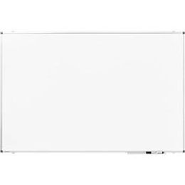 Legamaster Whiteboard PREMIUM, Hoch-/Querformat, Stahl weiß lackiert + Aluminiumrahmen, magnethaftend, Ablageschale + Zubehör, B 1500 x 1000 mm