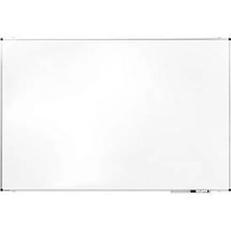 Legamaster Whiteboard PREMIUM, Hoch-/Querformat, Stahl weiß lackiert + Aluminiumrahmen, magnethaftend, Ablageschale + Zubehör, B 1800 x H 1200 mm