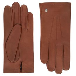 Roeckl Lederhandschuhe 'ZÜRICH' Herren Größe M/L camel / braun / cognac