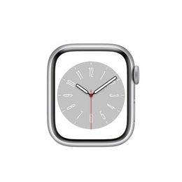Apple Watch Series SE 2 (2022) GPS 44 mm - Aluminium Silber - Sport loop Weiß