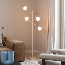 It'S About Romi IT'S ABOUT ROMI Stehlampe Copenhagen, beige, Glas, drehbar