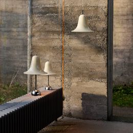 Verpan H&auml;ngeleuchte Pantop, cremewei&szlig;, &Oslash; 23 cm, Metall, E14
