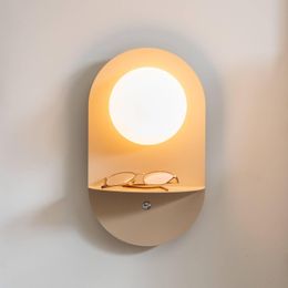 It'S About Romi IT'S ABOUT ROMI Wandlampe Tokyo, beige, Stecker, Ablage