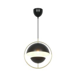 Nordlux Pendelleuchte Tavia, schwarz, Ø 33 cm, Metall