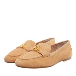 Lauren by Ralph Lauren Lauren Ralph Lauren Loafer - Averi Iii-Flats-Loafer - Gr. 38 (EU) - in Beige - f&uuml;r Damen