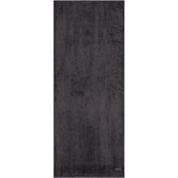 Saunatuch "Saunatuch LOOKS by Wolfgang Joop", anthrazit, B:80cm L:200cm, Frottier, Baumwolle, LOOKS by Wolfgang Joop, Handtücher, Weich und schnelltrocknend