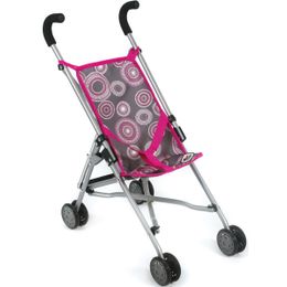 Bayer Chic 2000 Puppenbuggy CHIC2000 "Roma, Mini-Buggy", pink (hot pink), Puppenwagen, KinderB:29cm H:57cm T:50cm, Kunststoff, Metall, Stoff, B:29cm H:57cm T:50cm