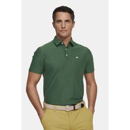 T-Shirt MEYER "Tiger", Herren, Gr. XXL, grün, 90% Polyamid;10% Elasthan, unifarben, regular fit, V-Ausschnitt, gerader Abschluss, Shirts, aus nachhaltiger Herstellung, Golf
