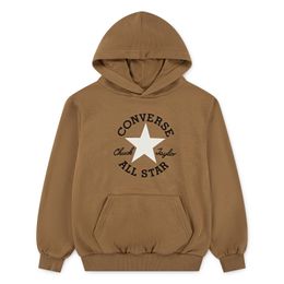 Kapuzensweatshirt Converse "CNVB DISSECTED CHUCK RLX FIT F", Kinder, Gr. 146/152 (158), incensed, Obermaterial: 60% Baumwolle, 40% Polyester, Sweatshirts, für Kinder