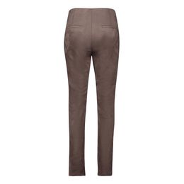 Stoffhose Betty Barclay "Damen Basic-Hose Slim Fit", Damen, Gr. 36, Normalgrößen, braun, Obermaterial: 95% Polyester, 5% Elasthan., slim fit 7/8-Länge, Hosen